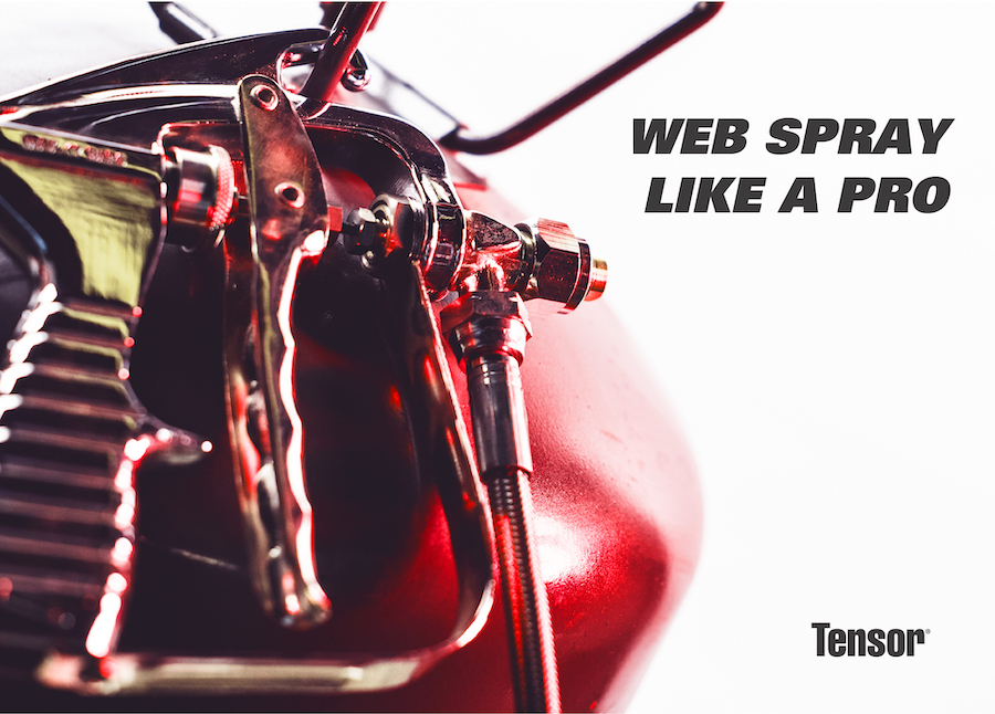 Web Spray Like a Pro with Tensor Tips